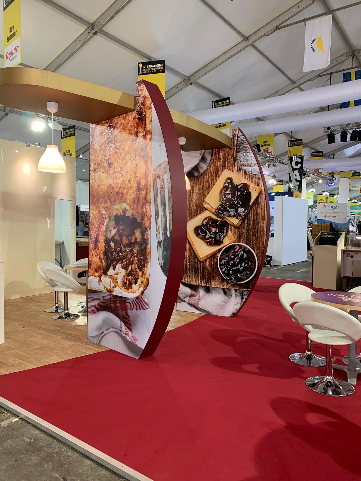 The International Cheese Awards Exhibition Stand - Image Innovations